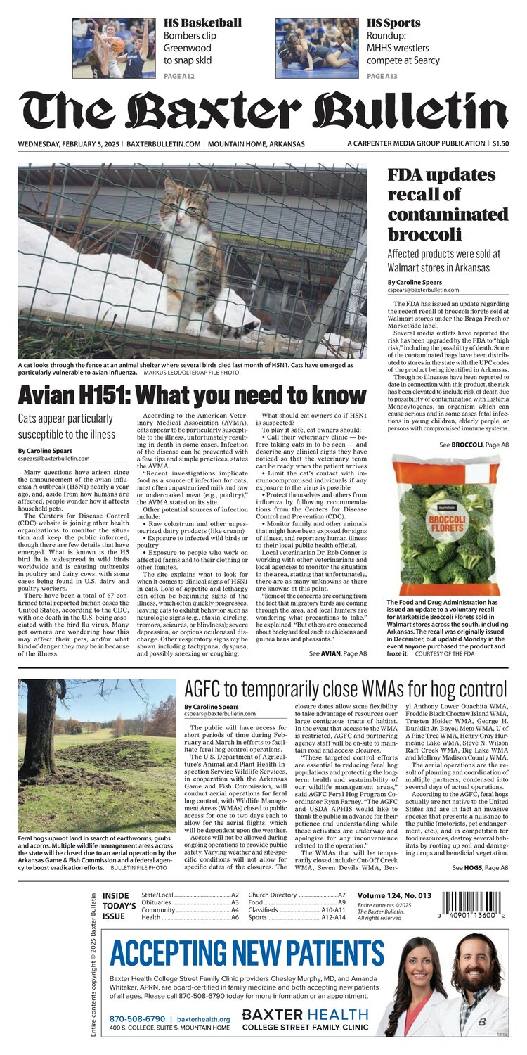 Wednesday, February 5, 2025 | Baxter Bulletin